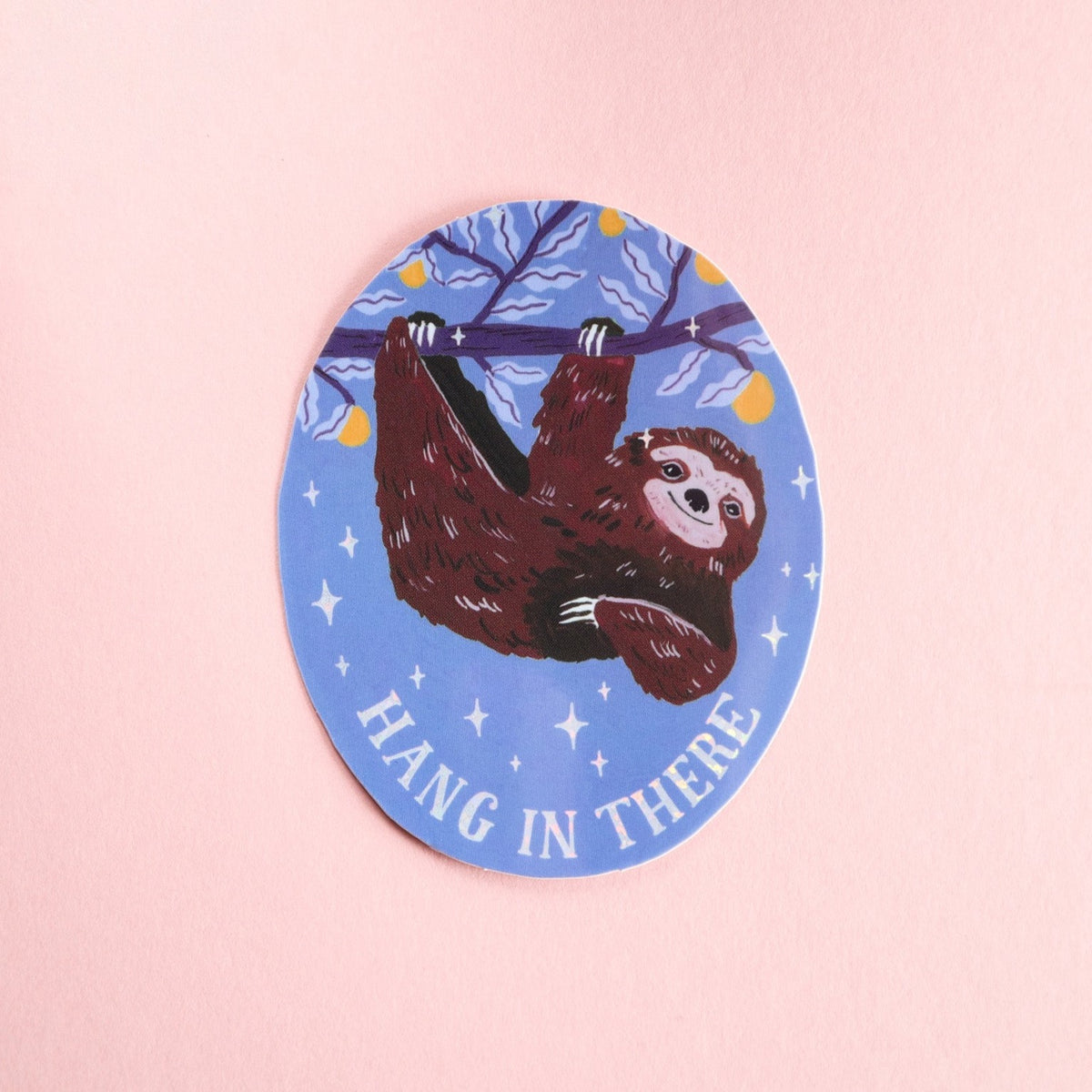 Hang in there Sloth Sticker – Papio Press